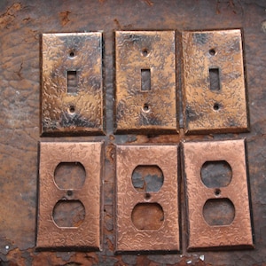CHOICE! Vintage Copper Outlet Cover or Lightswitch Cover, Vintage ...