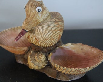 Bird Sea Shell Art - Etsy