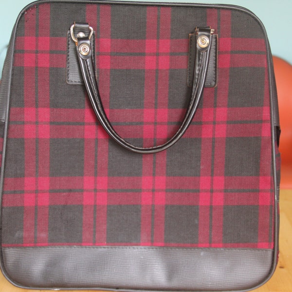 Plaid Carry On - Etsy