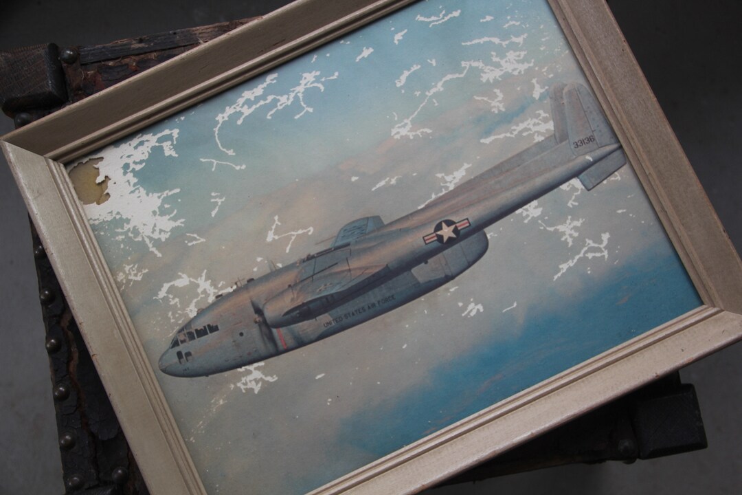 Vintage WW2 Poster, Vintage US Air Force Poster, Vintage Framed US ...