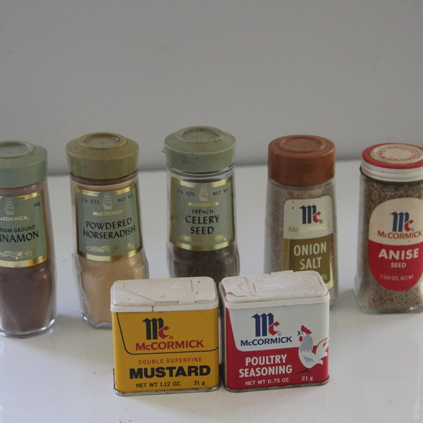 Mccormick Spice Jars - Etsy