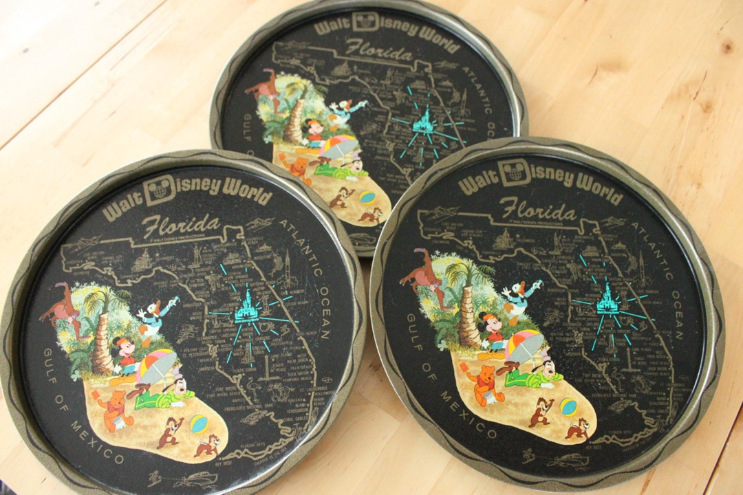 1,2 or 3, Vintage Walt Disney World Tray, Vintage Disneyana,vintage ...