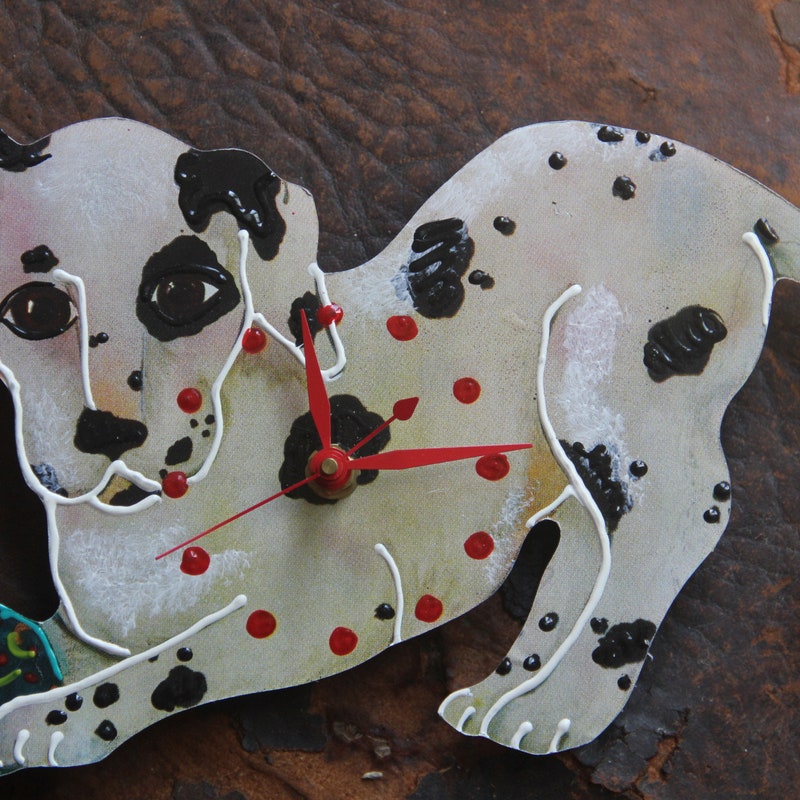 Dog Clock - Etsy