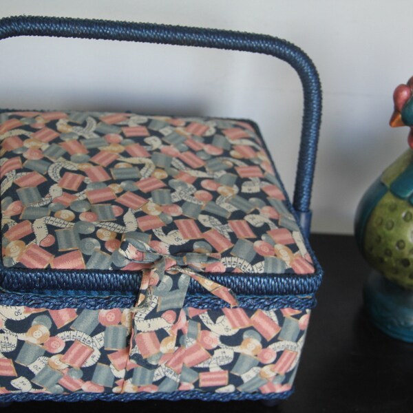 Vintage Sewing Box - Etsy