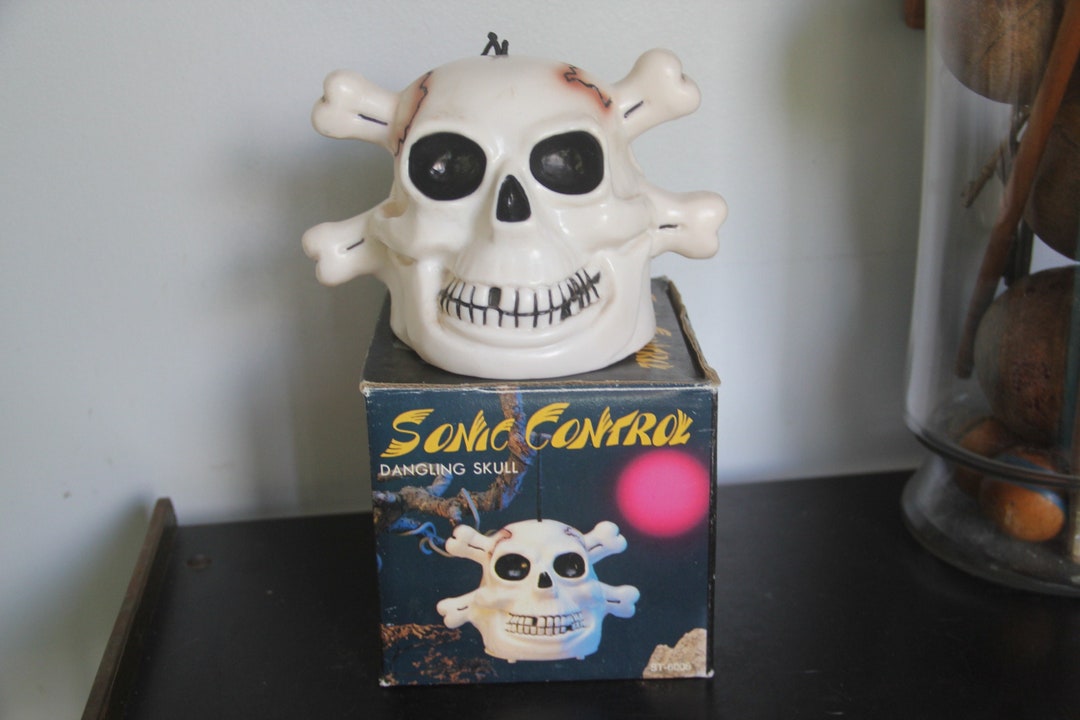 Vintage Halloween Skeleton Noise Activated, 1991 Vintage Halloween ...