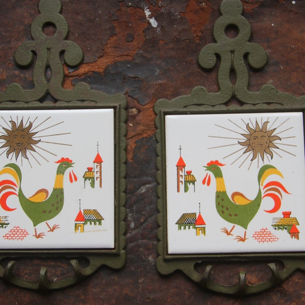 Metal Tile Trivet - Etsy