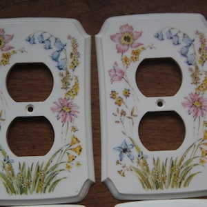 CHOICE Adorable Floral Switch Plate Light Switch or Outlet Cover ...