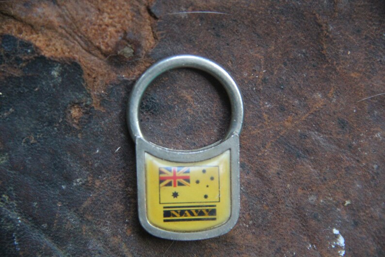 RARE Vintage Royal Navy Keyring 1960-70s Royal Navy Keyring | Etsy