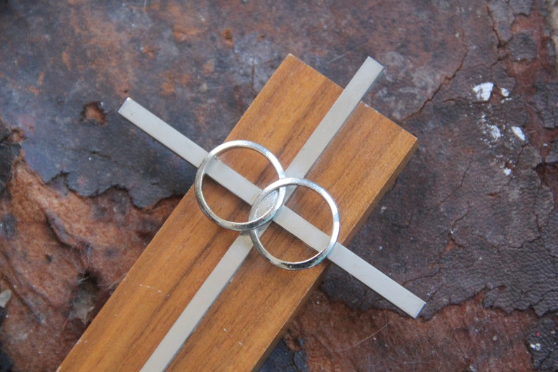 Vintage Marriage Cross the Symbol of Marriage Plaque Vintage - Etsy