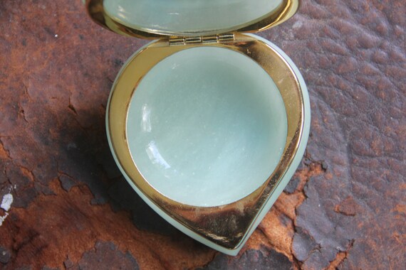 Gorgeous Hand Carved Italian Alabaster Jewelry Box, V… - Gem