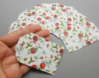 Christmas Perforated Labels - Etsy