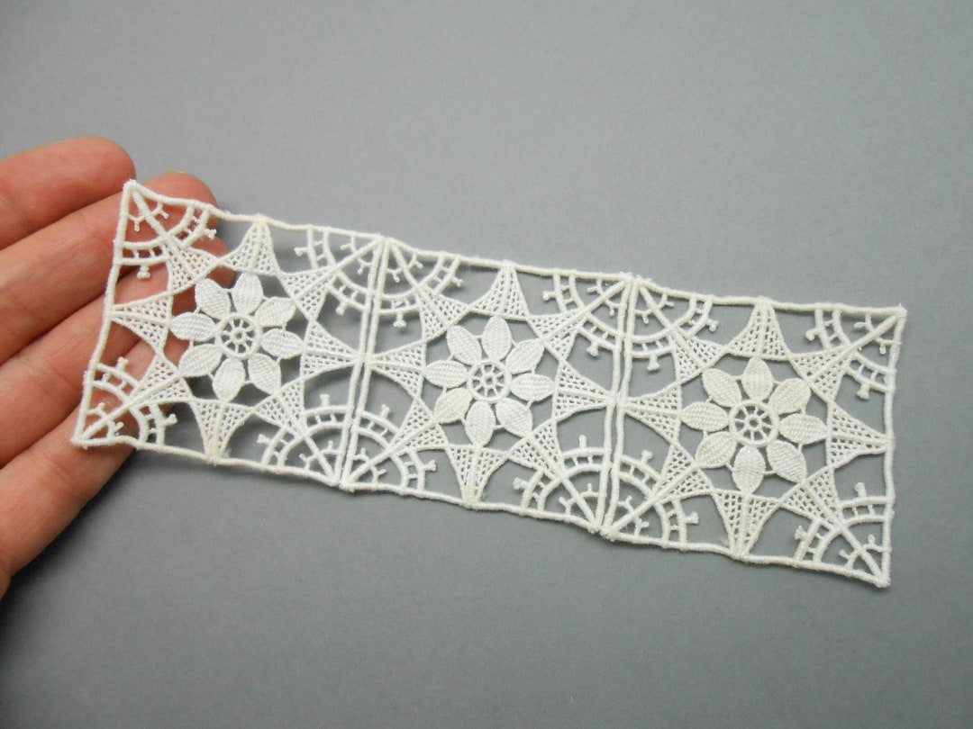 Lace Inlay, Vintage Lace, Old Patch to Sew, Old Lace Applique, Junk ...