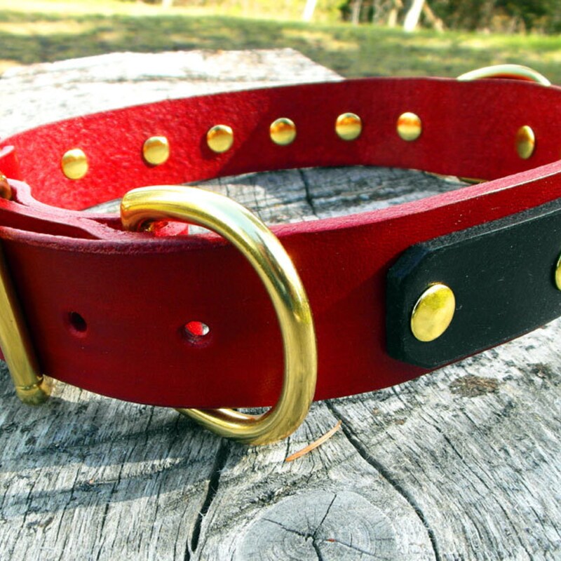 Red Collar - Etsy