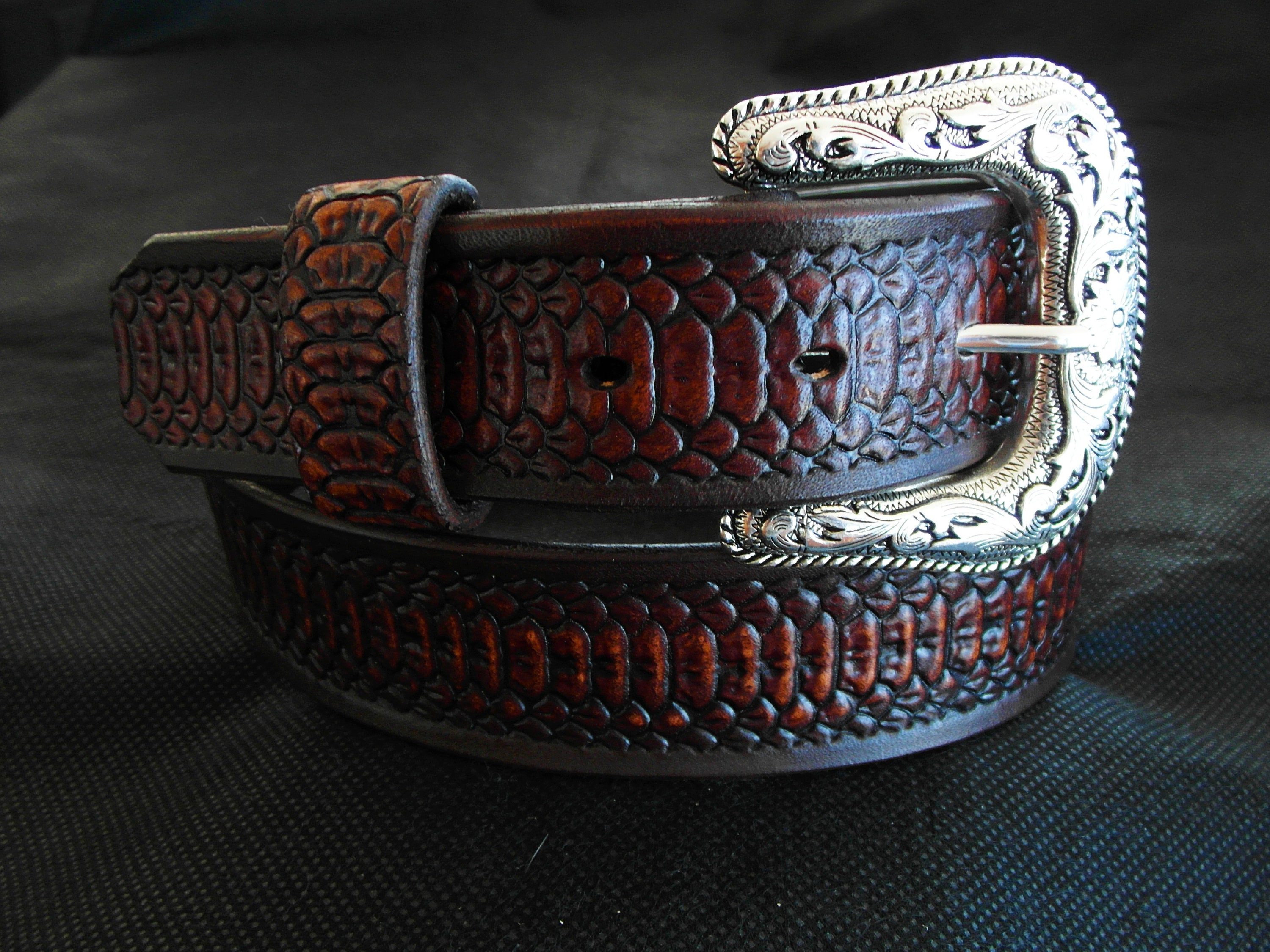 Ladies Western Snakeskin Belt Snake Print Belt - Etsy Canada