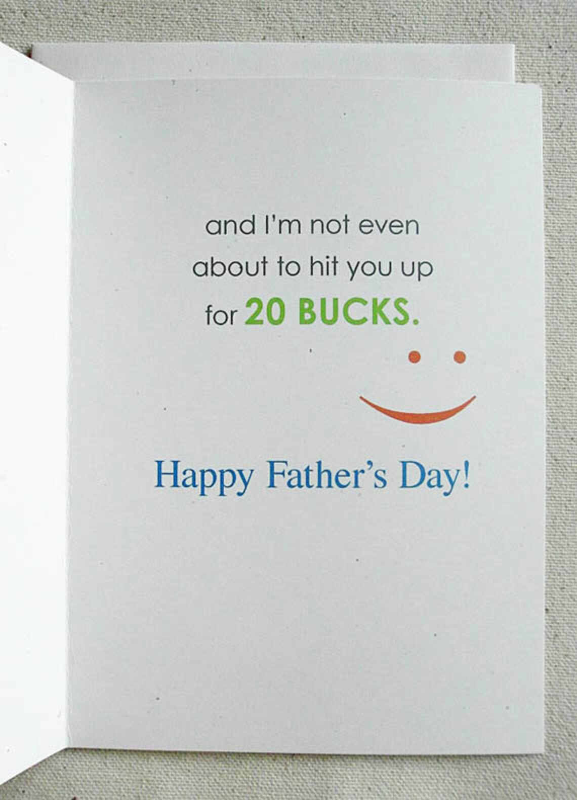 Father's Day Card Funny Dad You Know I Think You're - Etsy