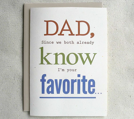 Father Birthday Card Funny Dad Since We Both Already Know Etsy