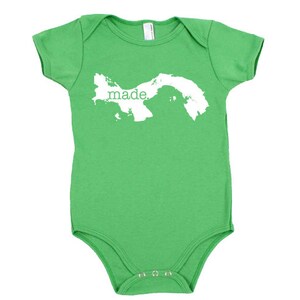 Panama 'made.' Cotton One Piece Bodysuit Infant Girl and Boy Gift ...