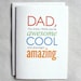Father's Day Card Funny Dad, You Know I Think You're Awesome... - Etsy