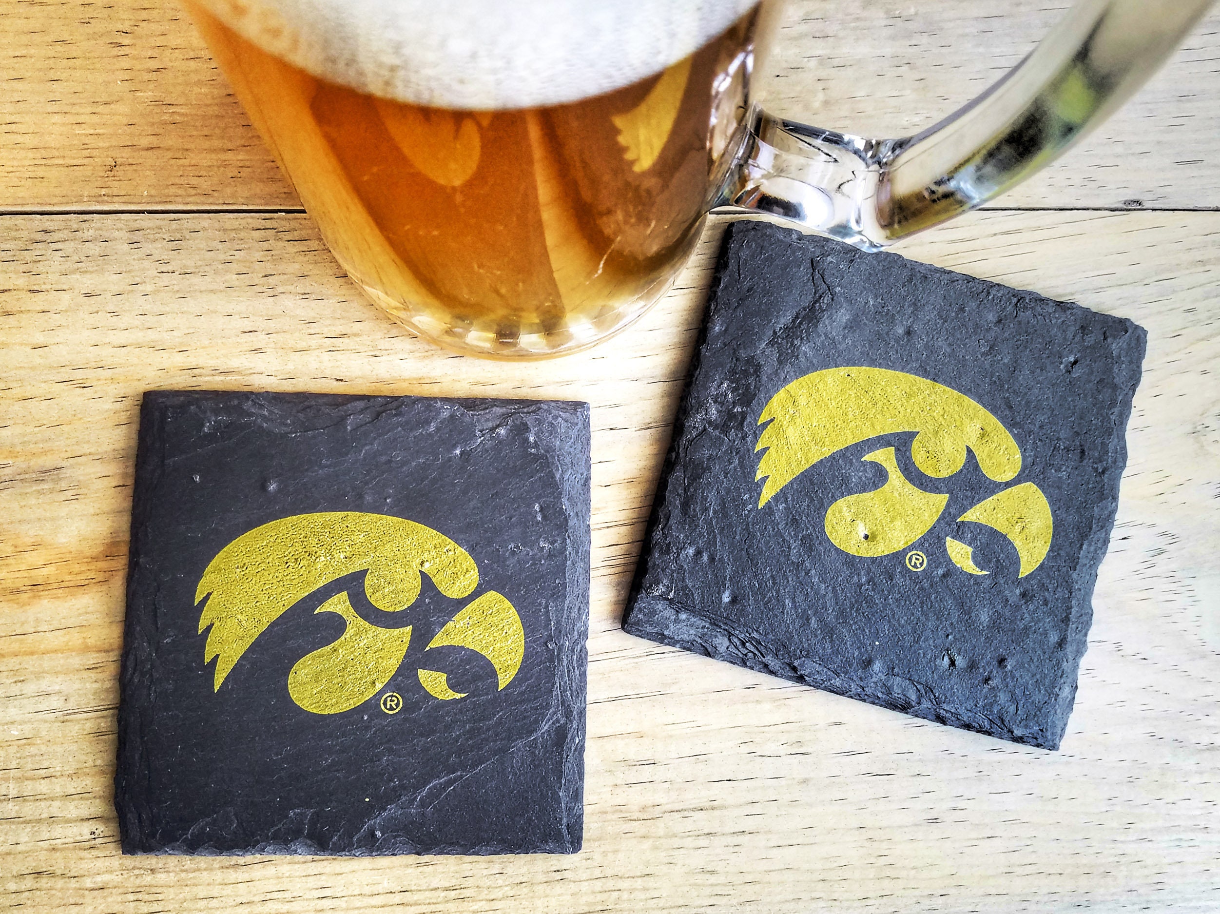 Drink & Barware Kitchen & Dining 1 Iowa Hawkeye Slate Coaster Fathers ...