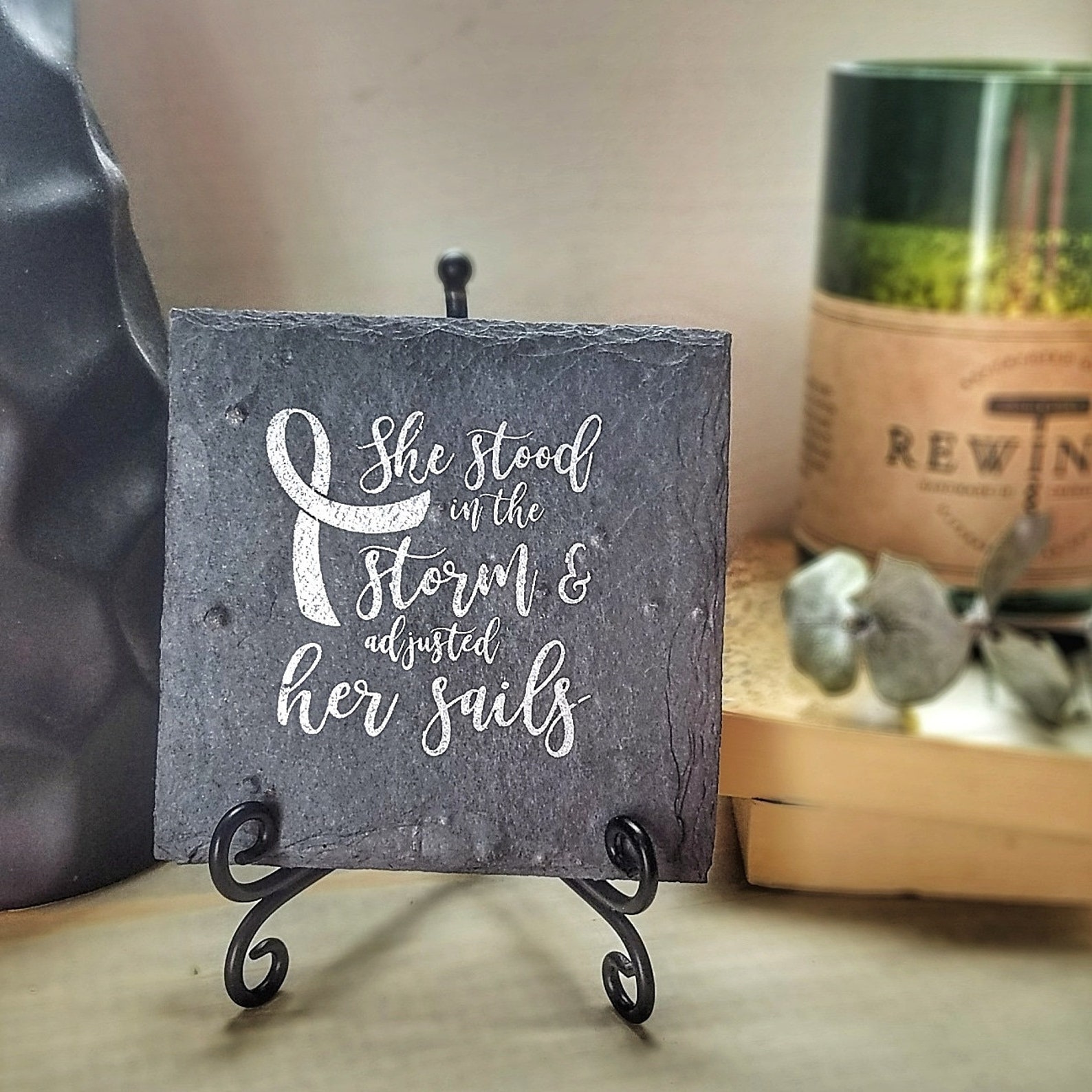 Foldable Metal Plaque Holder Coaster Stand Plaque Sign - Etsy