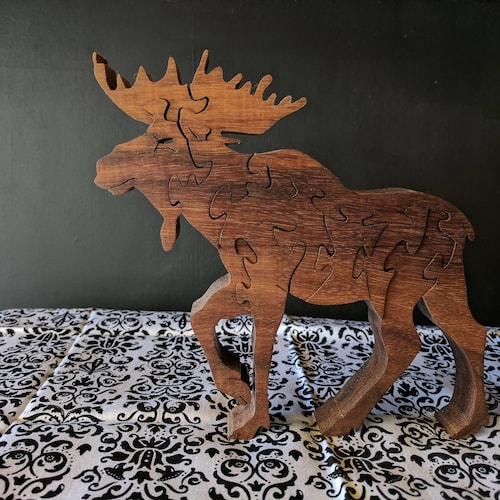 Moose Confetti Moose Cut Outs Moose Decoration Woodland | Etsy