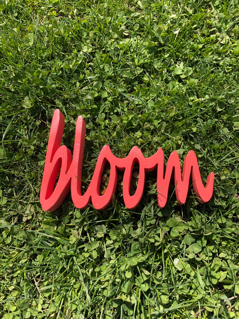 Bloom Word - Etsy