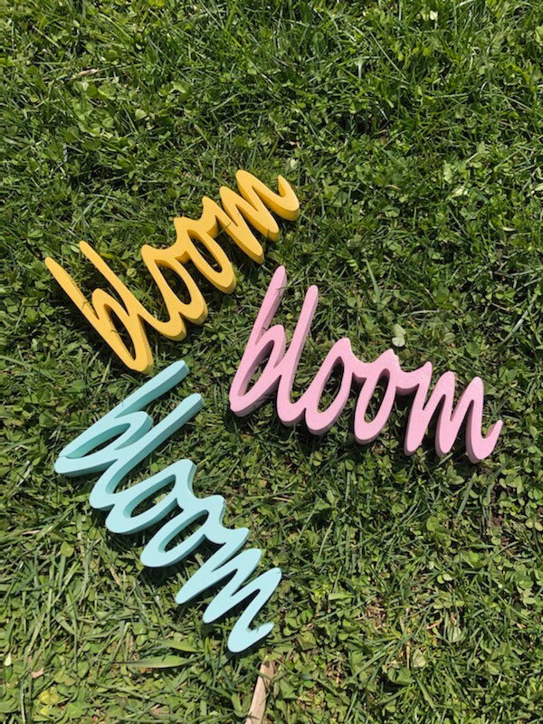 Bloom Word - Etsy
