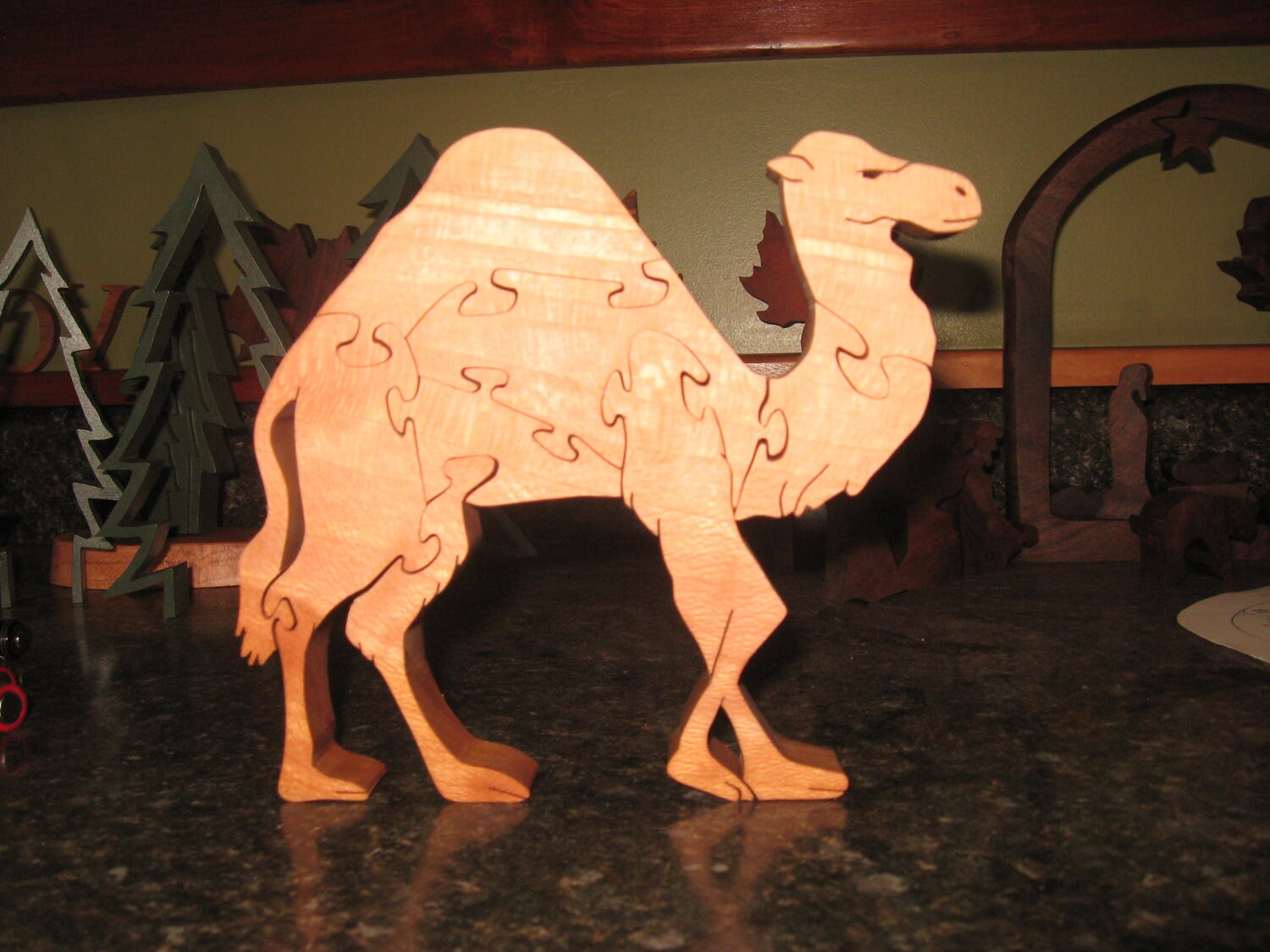Unique Wooden Camel Puzzle - Etsy Canada