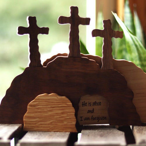 SVG FILE Empty Tomb Easter Scene Easter the Empty Tomb He is - Etsy