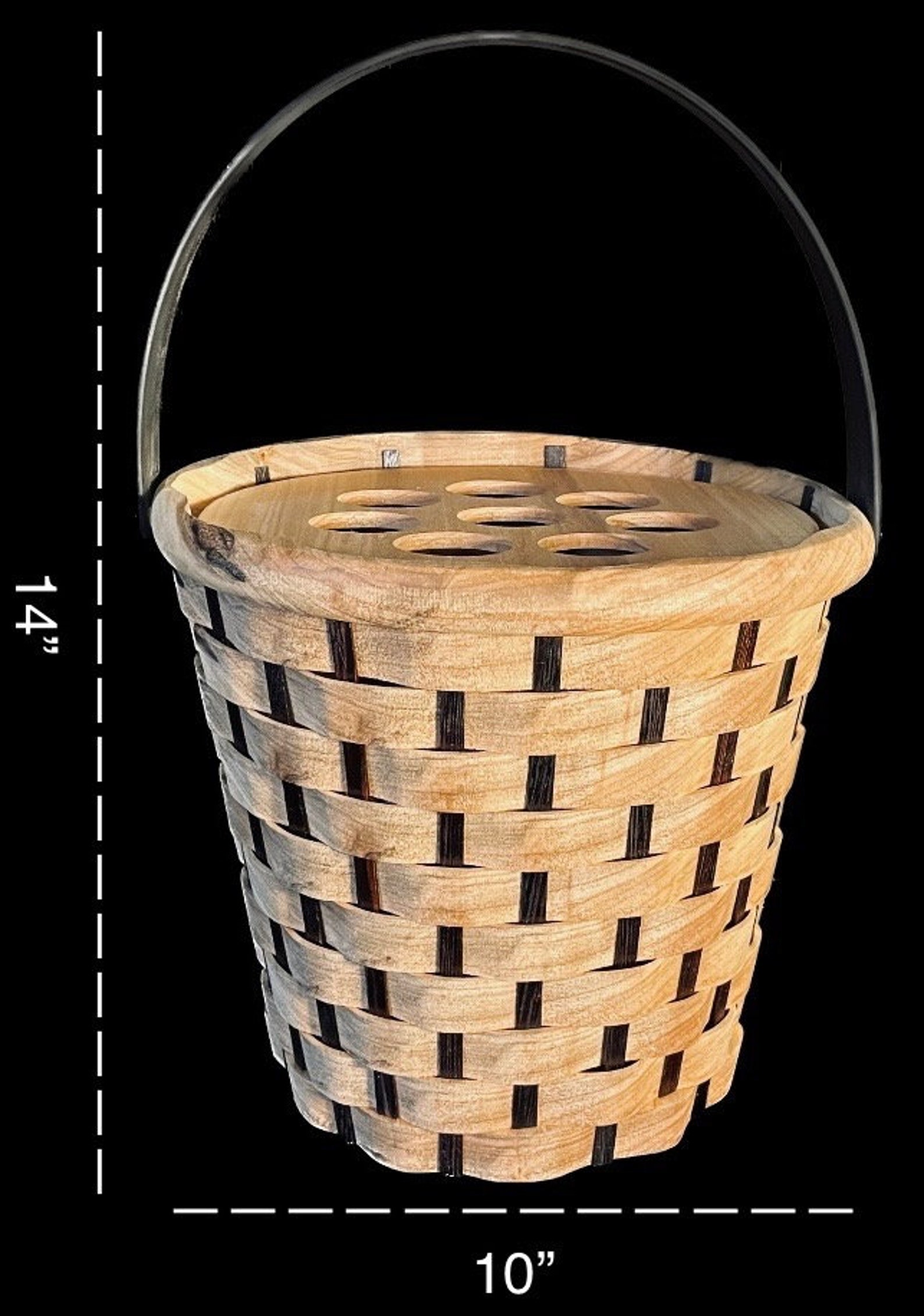 Round Egg Basket With Trays for Egg Storage - Etsy