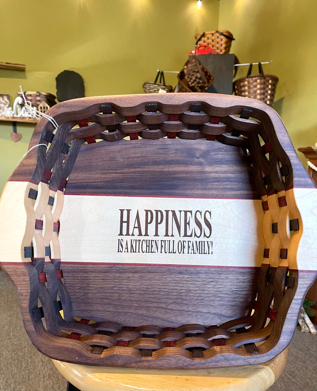 Pie Carrier Heirloom Quality Handcrafted Basket for All Occasions - Etsy