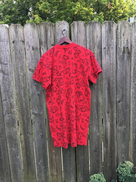 Vintage 80's The Zoo Crew Sleepy Napping Dog All Over… - Gem