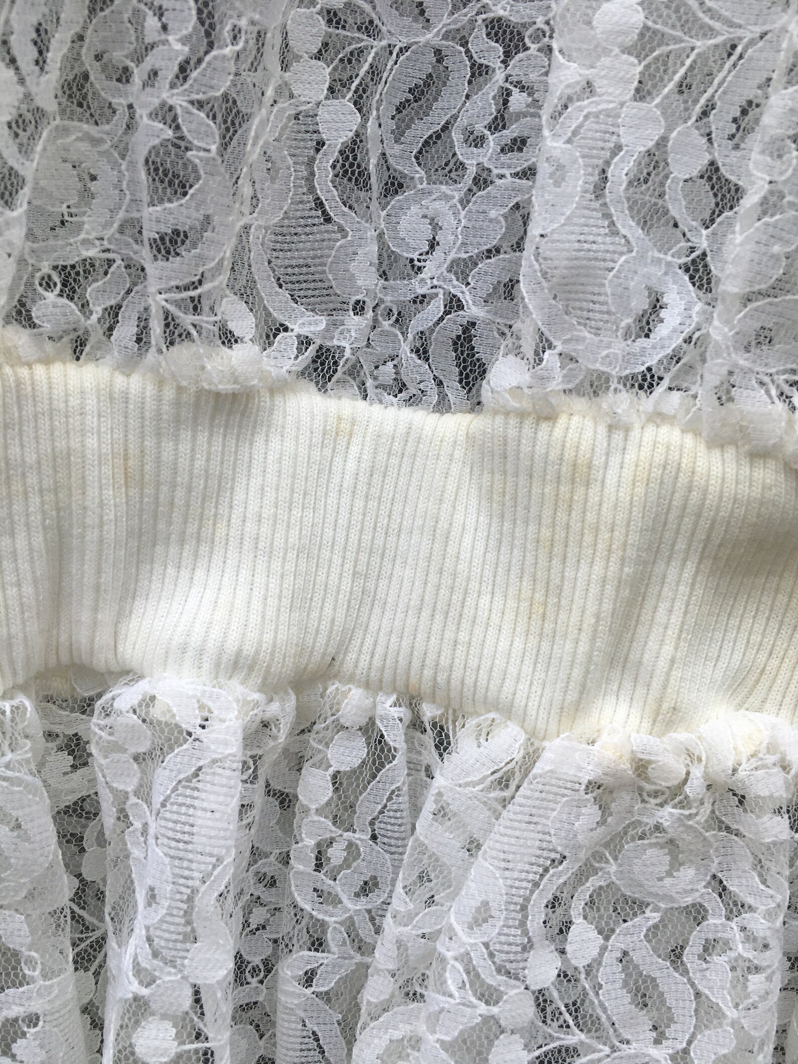 Vintage 90's Active Duty White Lace Sleeveless Elastic Waist Dress - Etsy