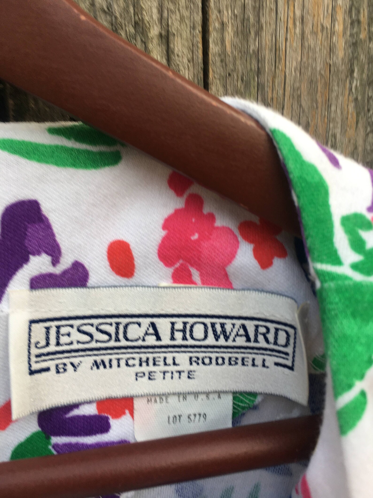 Vintage 80's Jessica Howard by Mitchell Rodbell Flower and | Etsy