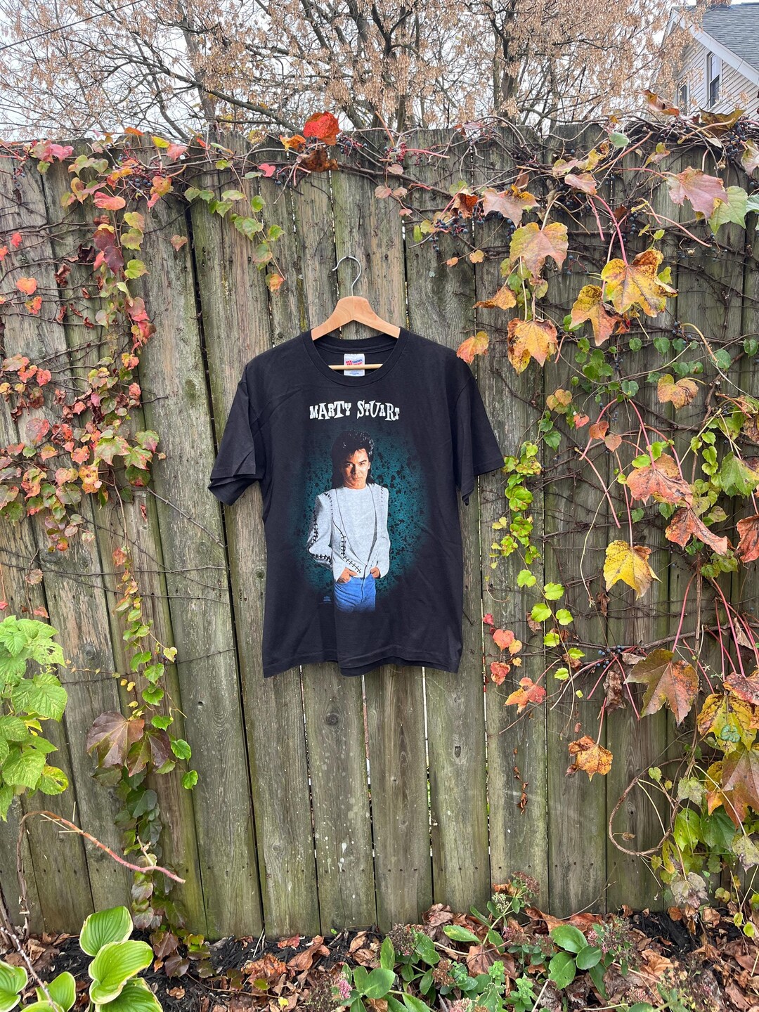 Vintage 1992 Marty Stuart Country and Bluegrass Singer Short Sleeve ...