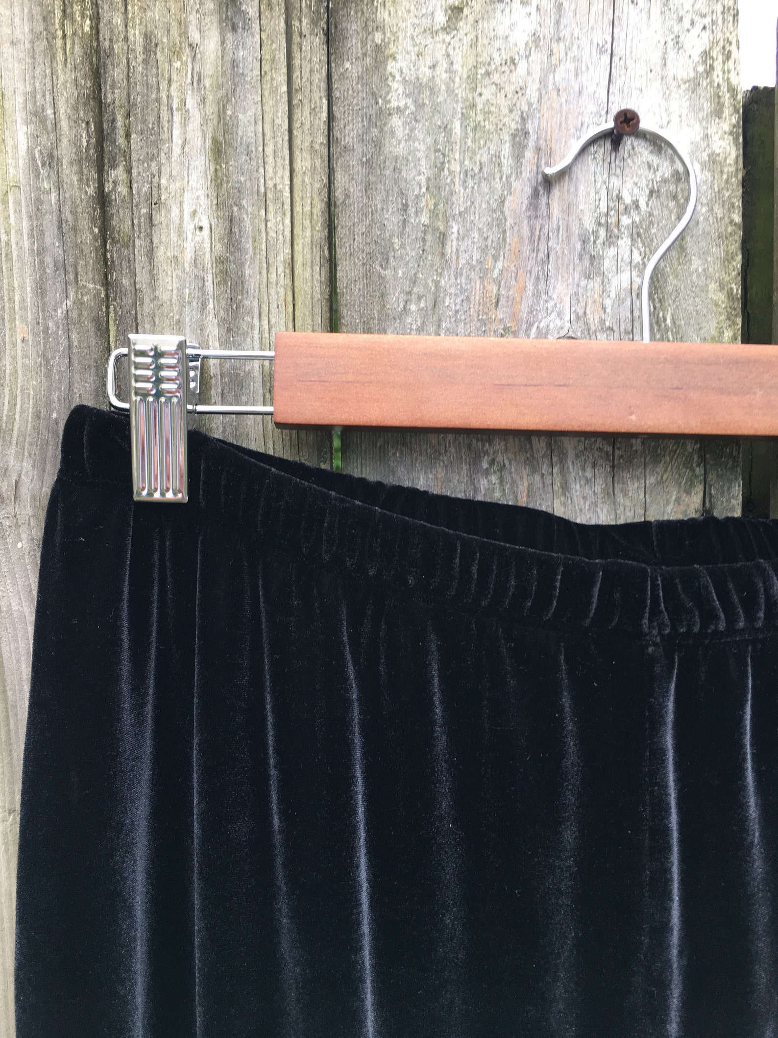 Vintage 90's Algy Uniforms & Costumes Black Velvet Made in USA Flare ...