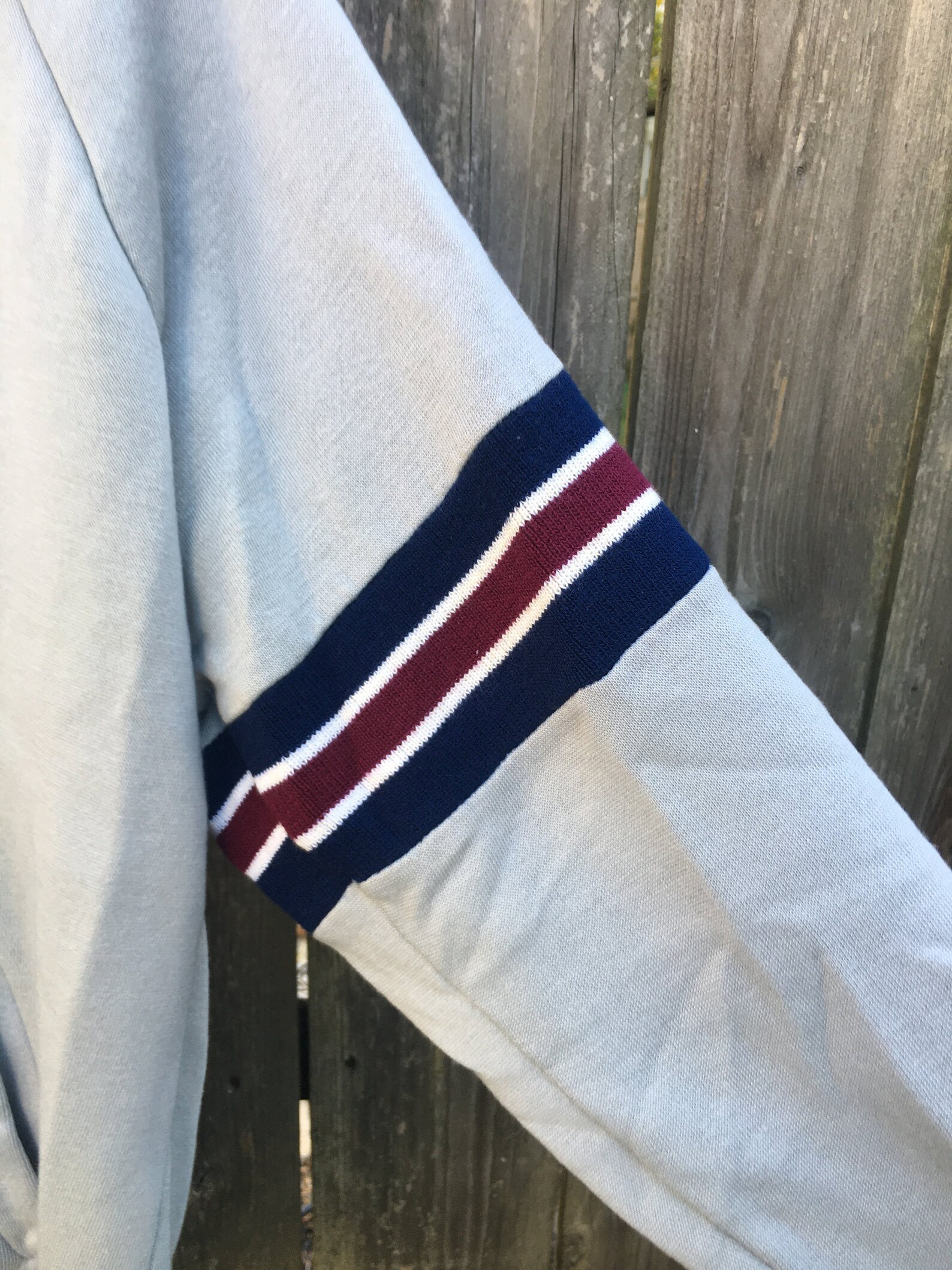 Vintage 80's Bravado by Jason Empire Long Sleeve Gray and Blue Zip up ...