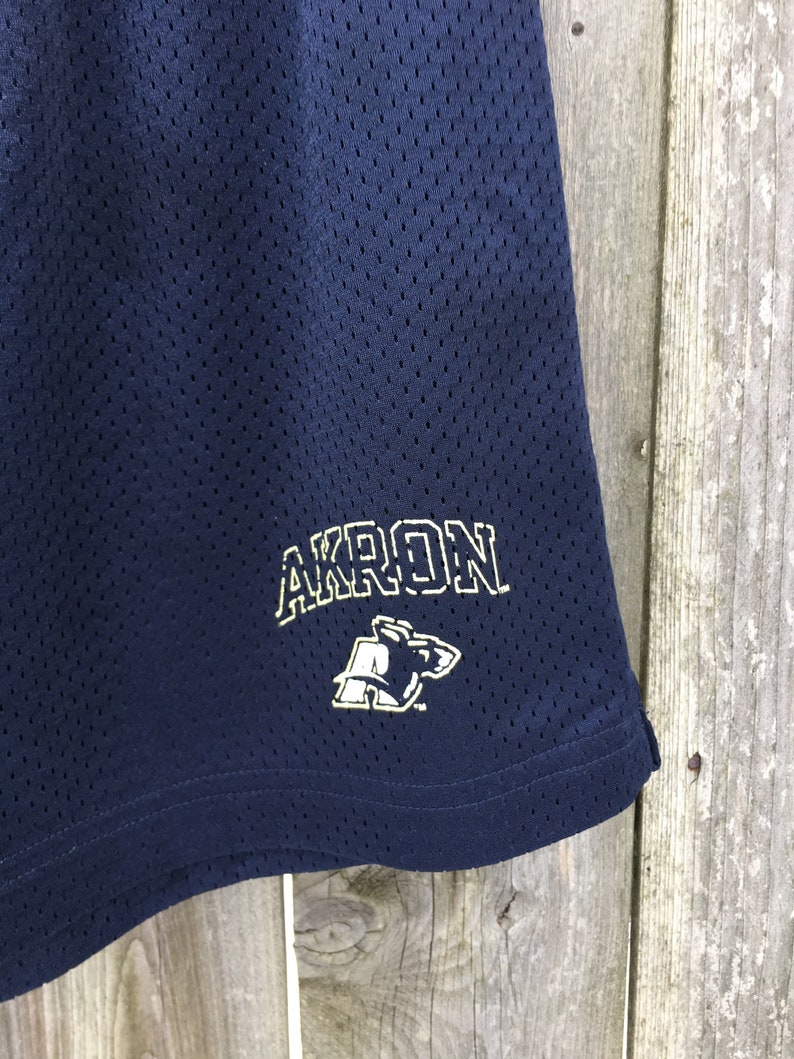 Vintage 2000's University of Akron Zips Champion Dark Blue - Etsy
