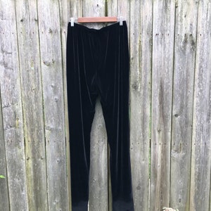 Vintage 90's Algy Uniforms & Costumes Black Velvet Made in USA Flare ...