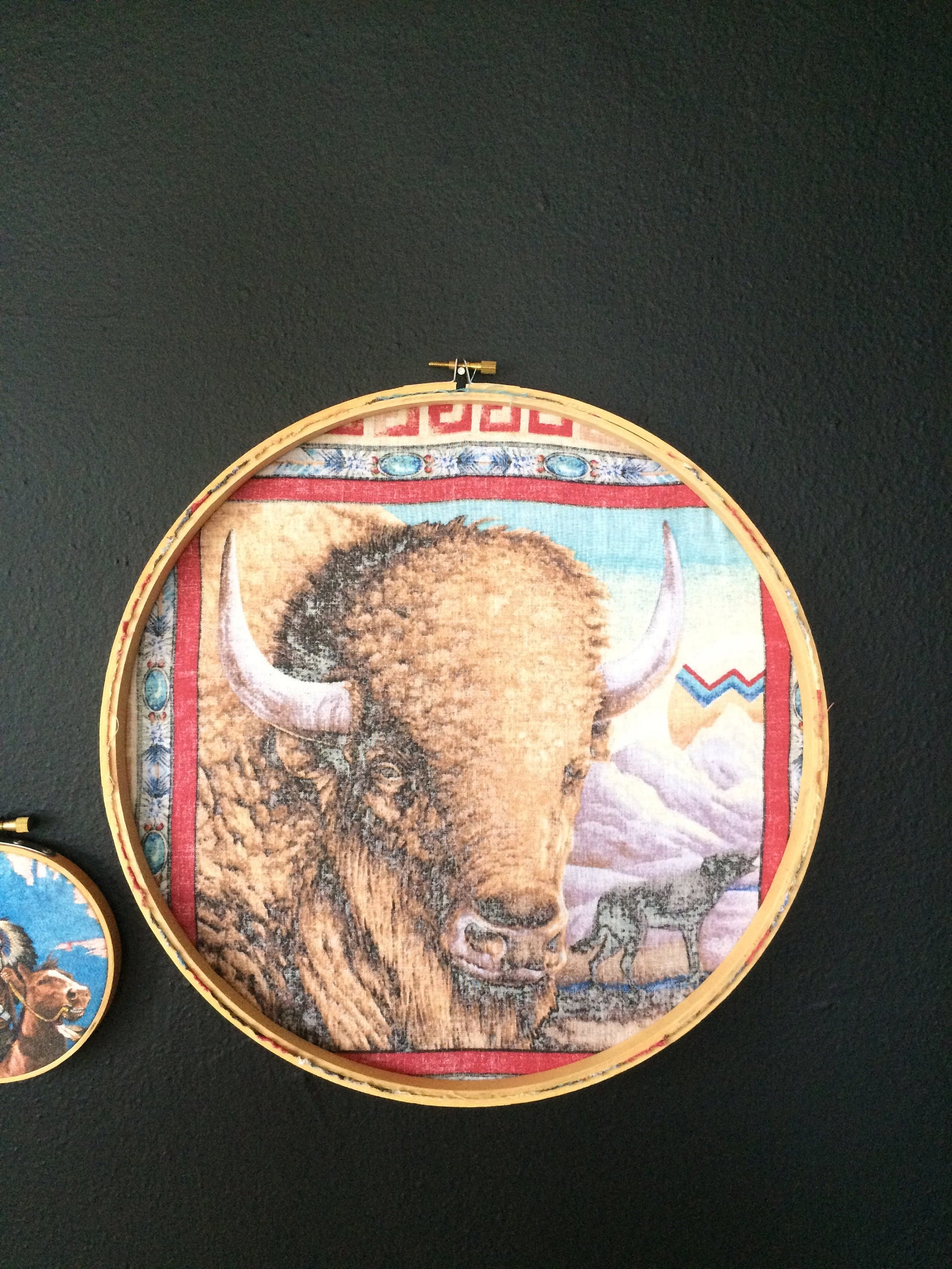 Vintage 90's Native American Buffalo Boho Style - Etsy