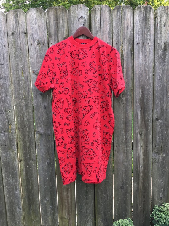 Vintage 80's The Zoo Crew Sleepy Napping Dog All Over… - Gem