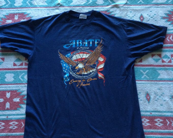 Vintage 90's Hanes Fifty-fifty Abate of Indiana Enduring the Burdens of ...