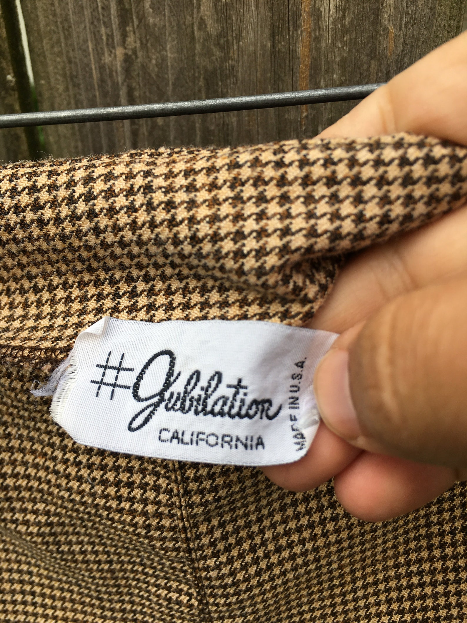 Vintage 80's Jubilation California Made in USA Brownish | Etsy