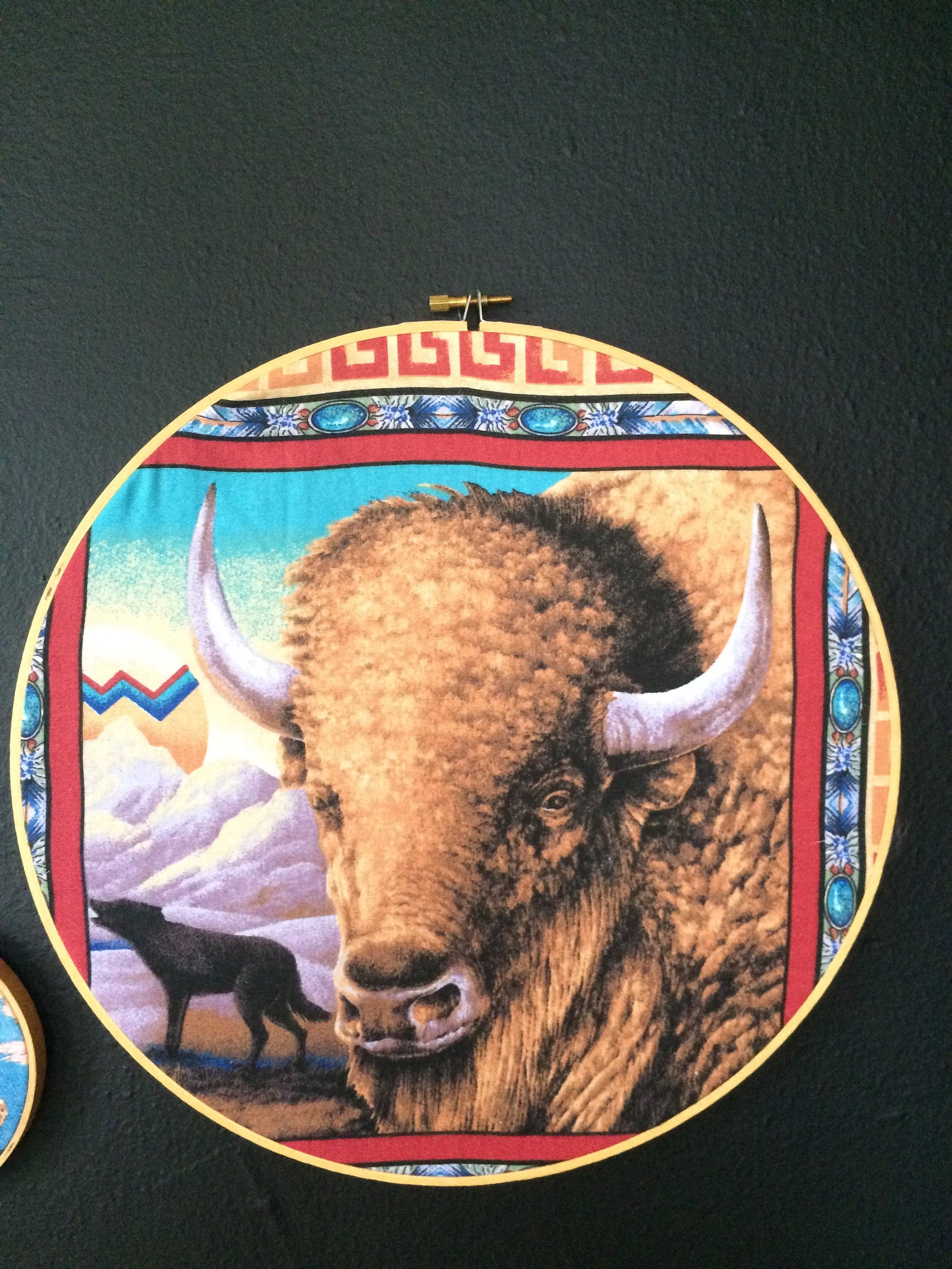 Vintage 90's Native American Buffalo Boho Style - Etsy
