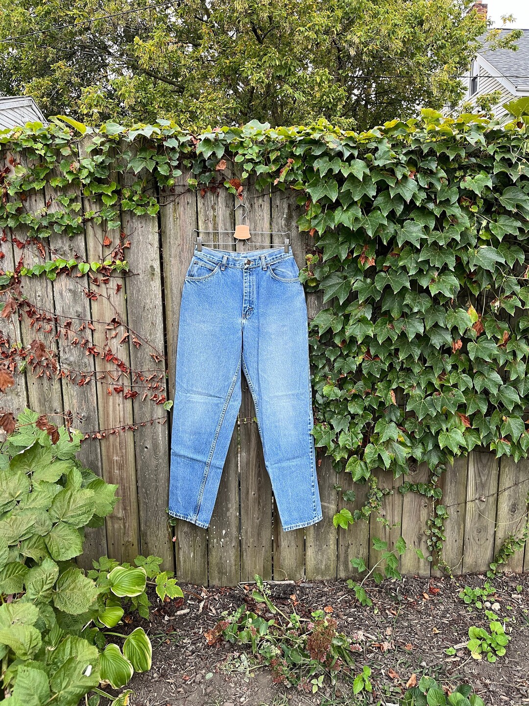 Vintage 90's Gitano Light Wash High Waist Tapered Leg Denim Jeans Size ...