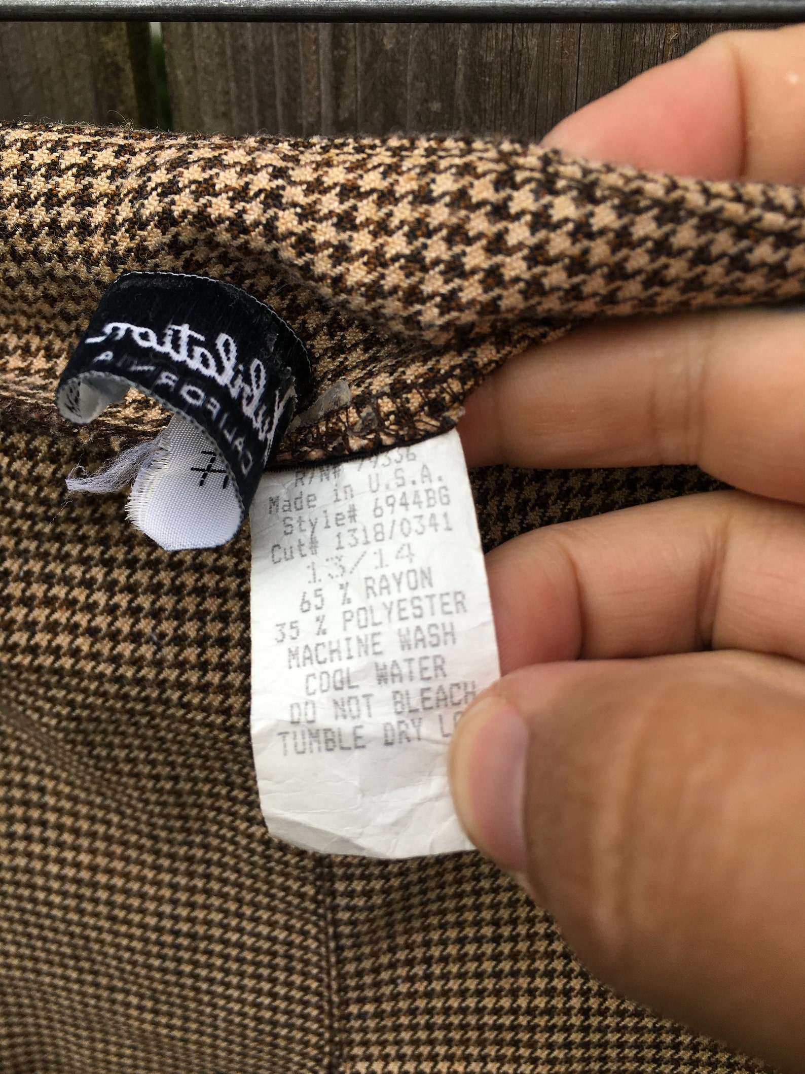 Vintage 80's Jubilation California Made in USA Brownish - Etsy