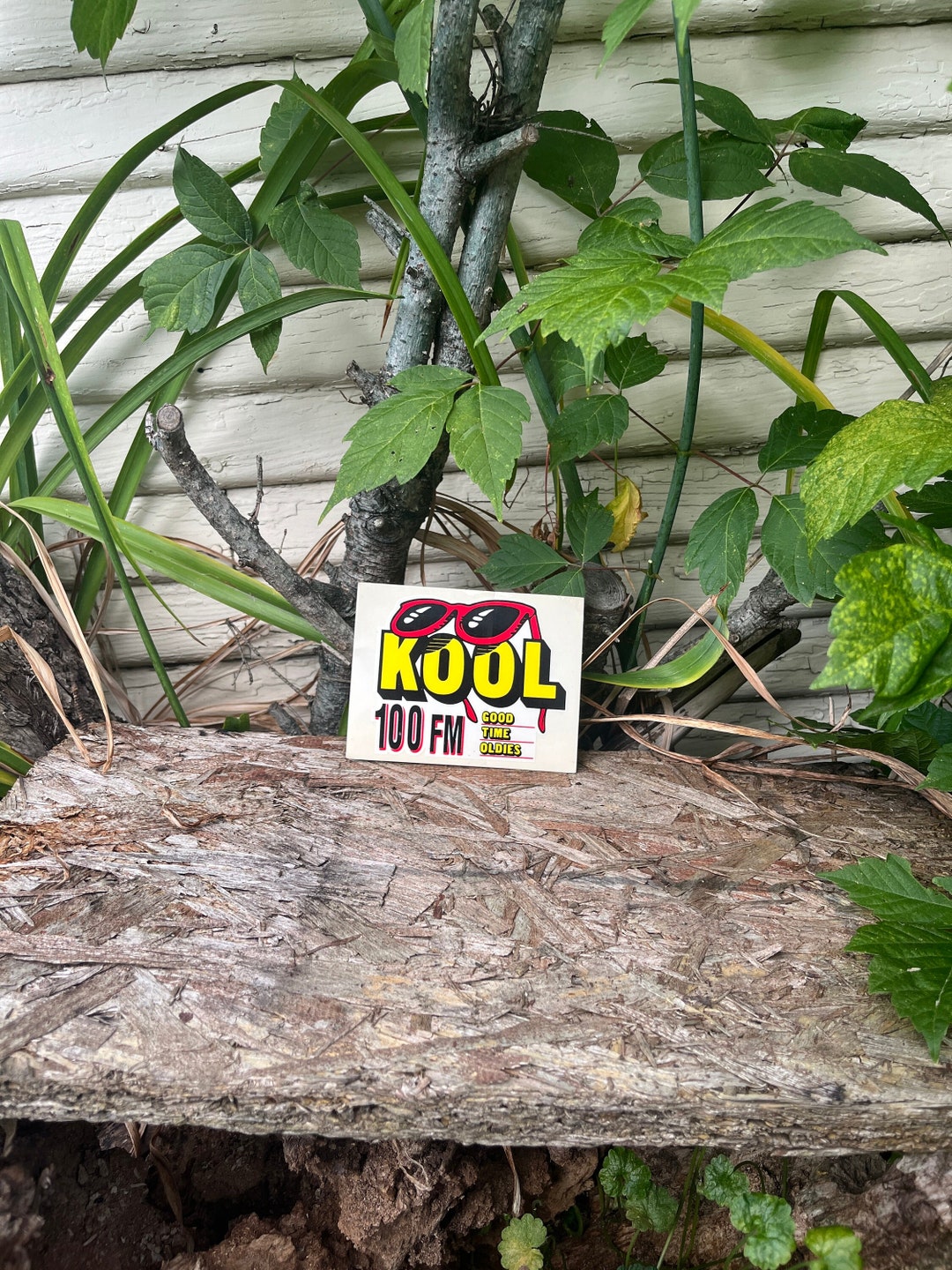 Vintage KOOL 100 FM Good Time Oldies Sunglasses Decal Bumper Sticker - Etsy