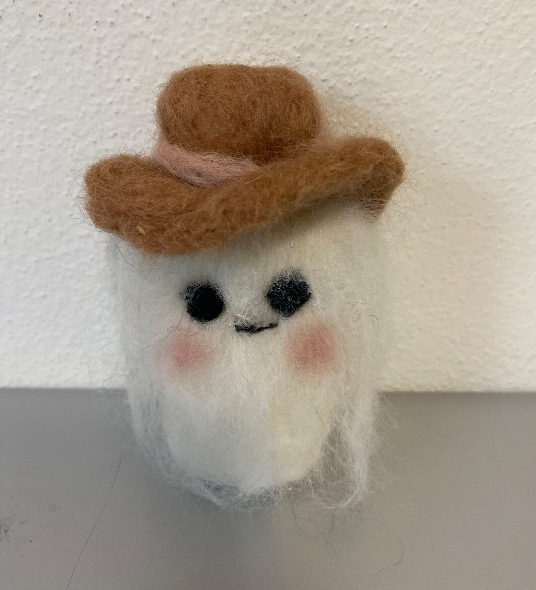 Needle Felted Cowgirl Ghost, Cowgirl Ghost, Halloween Cowgirl Ghost - Etsy