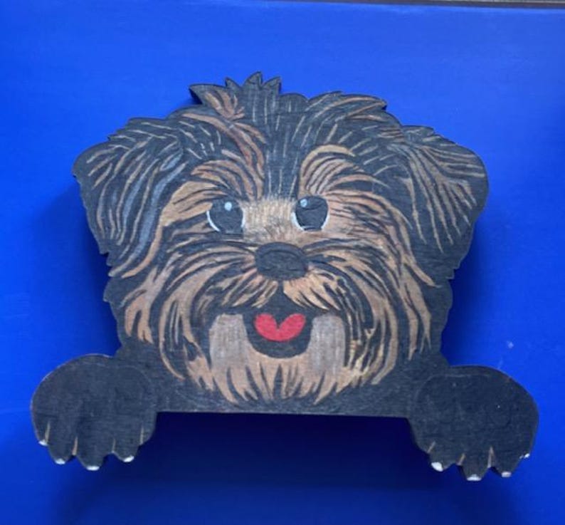 Dog Fence Peeker Fence Yard Art Dog Lover Gift Pet Owner Gift Fence ...