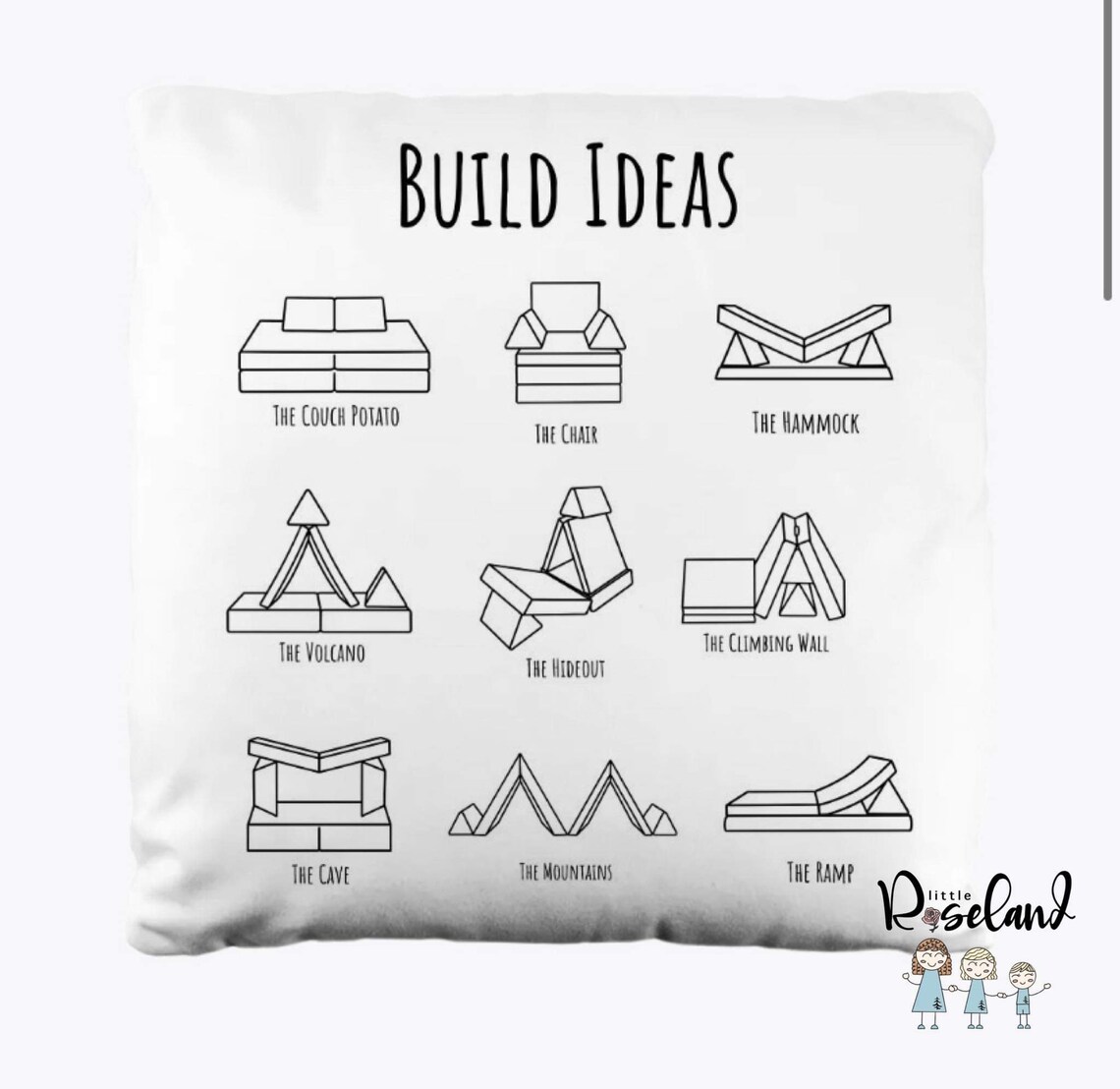 Nugget Inspired Build Idea Pillow 18x18” - Etsy